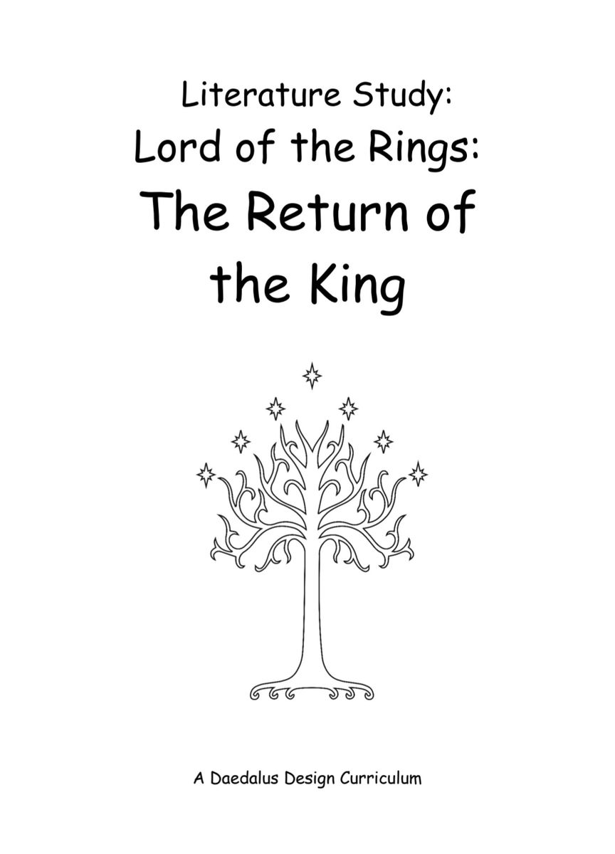 J.R.R. Tolkien's The Return of the King Book Study