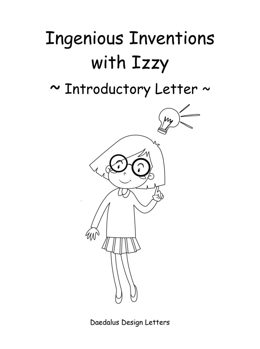 DDC Letters Ingenious Inventions with Izzy Letter 1