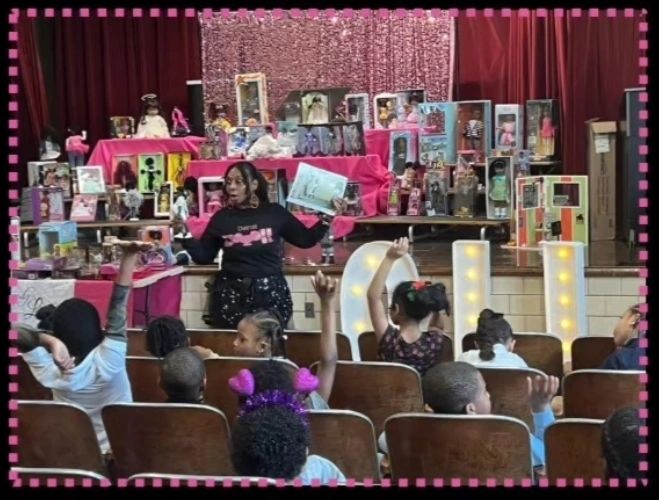 Celebrating Diversity: Sandra Epps, "Black Doll Exhibition" Visit