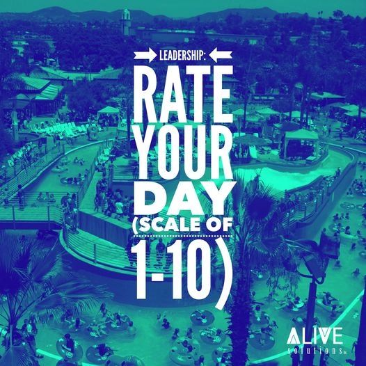 Leadership Development: Rate Your Day