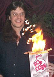 Pop N Hot: Dazzling Magic Popcorn Trick with Flame Effect