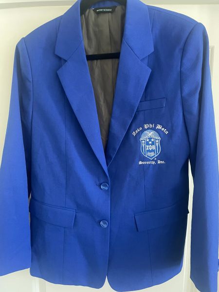 Zeta Phi Beta Royal Blazer-Pre order