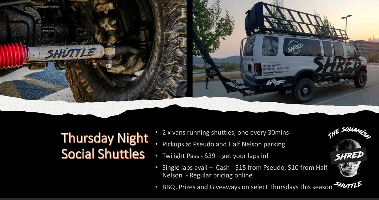 The Squamish Shred Shuttle