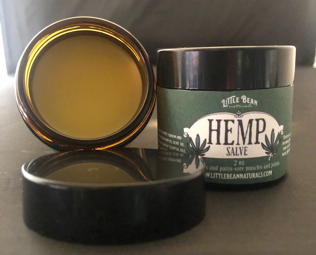 Hemp Salve 2 oz jar