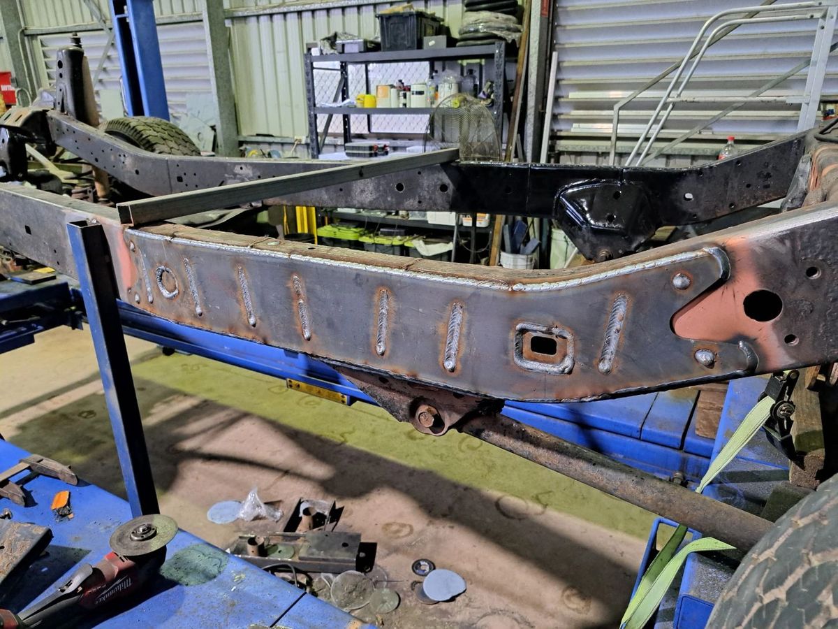 80 series chassis 250mm Chassis Extension plates