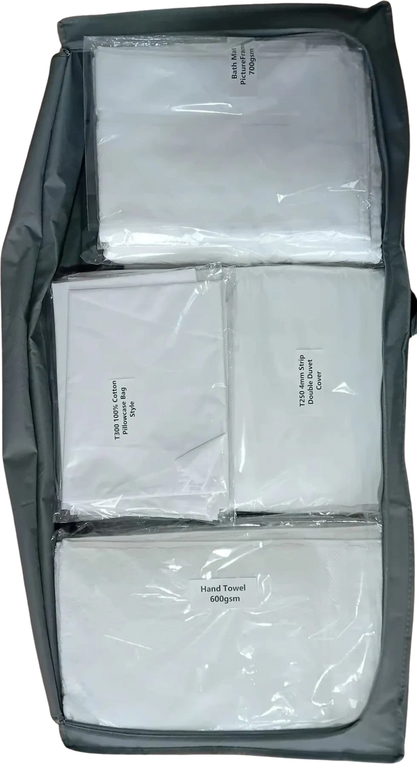 Airbnb Manager Affordable Bed Packs from £10.99 - Hire Now