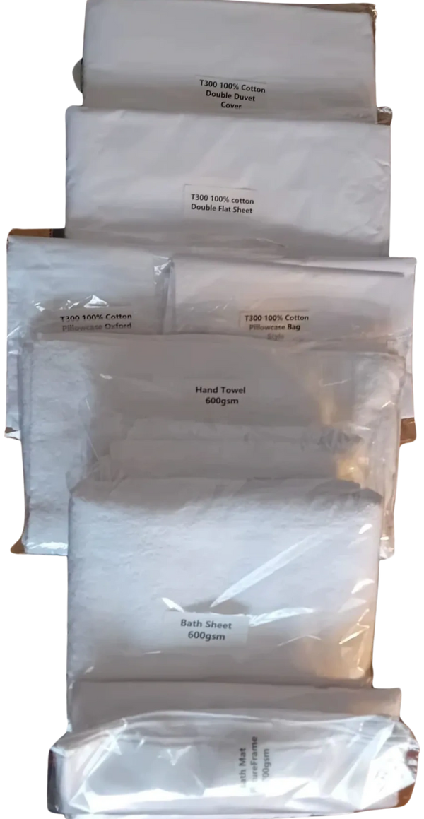 Airbnb Manager Affordable Bed Packs from £10.99 - Hire Now