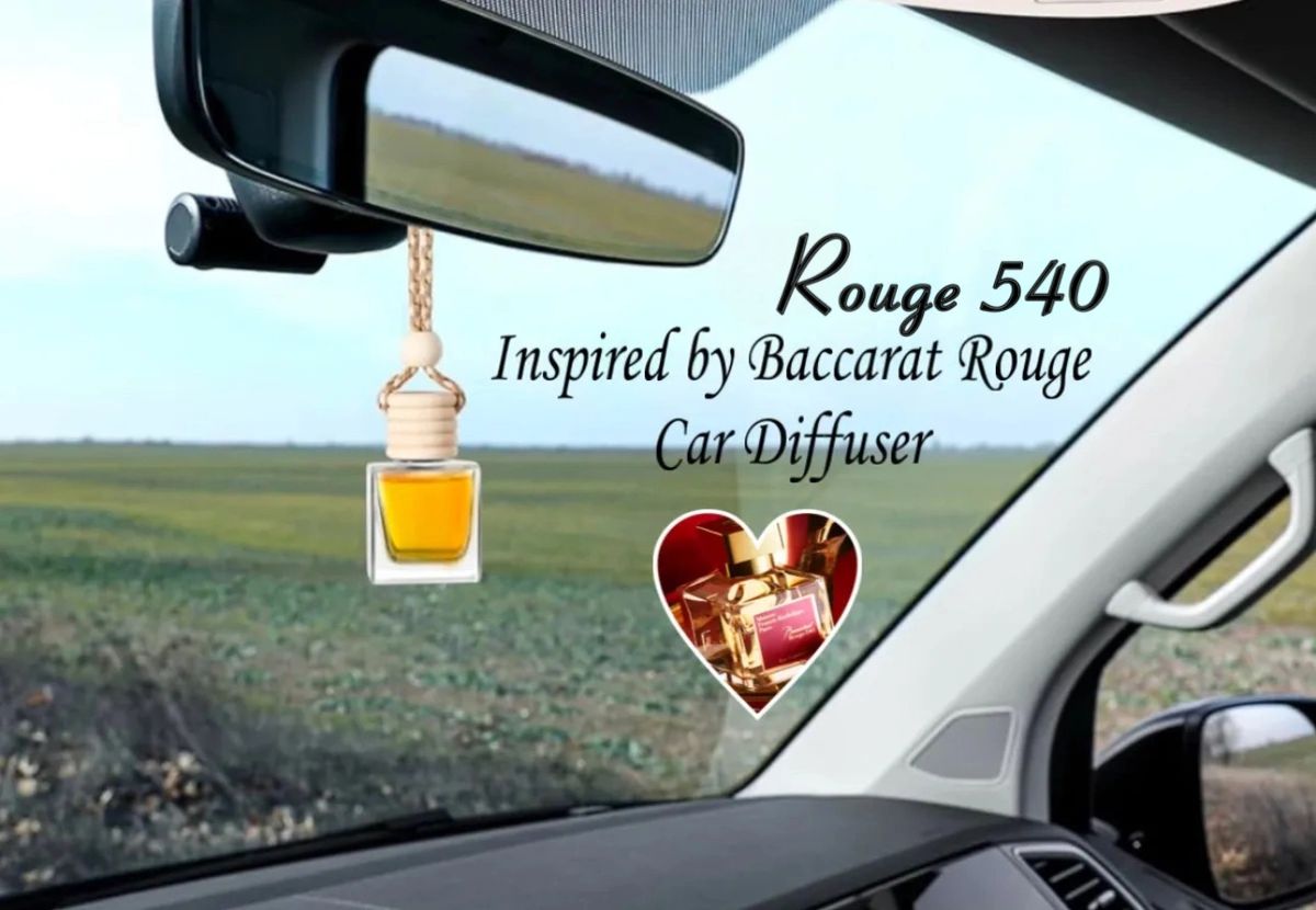 Rouge 540 | Car Diffuser | Inspired By Baccarat Rouge 540
