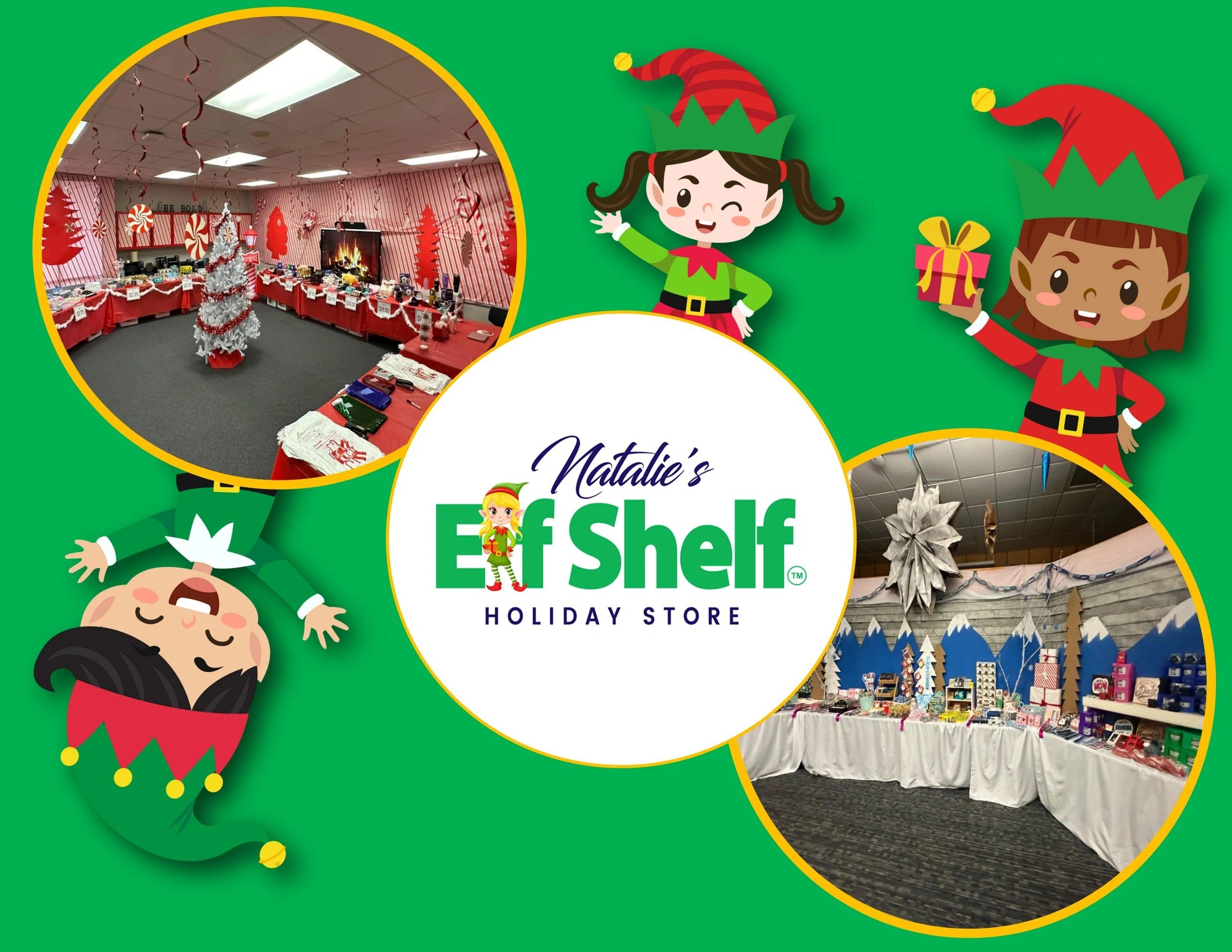 Natalie's Elf Shelf Holiday Shop