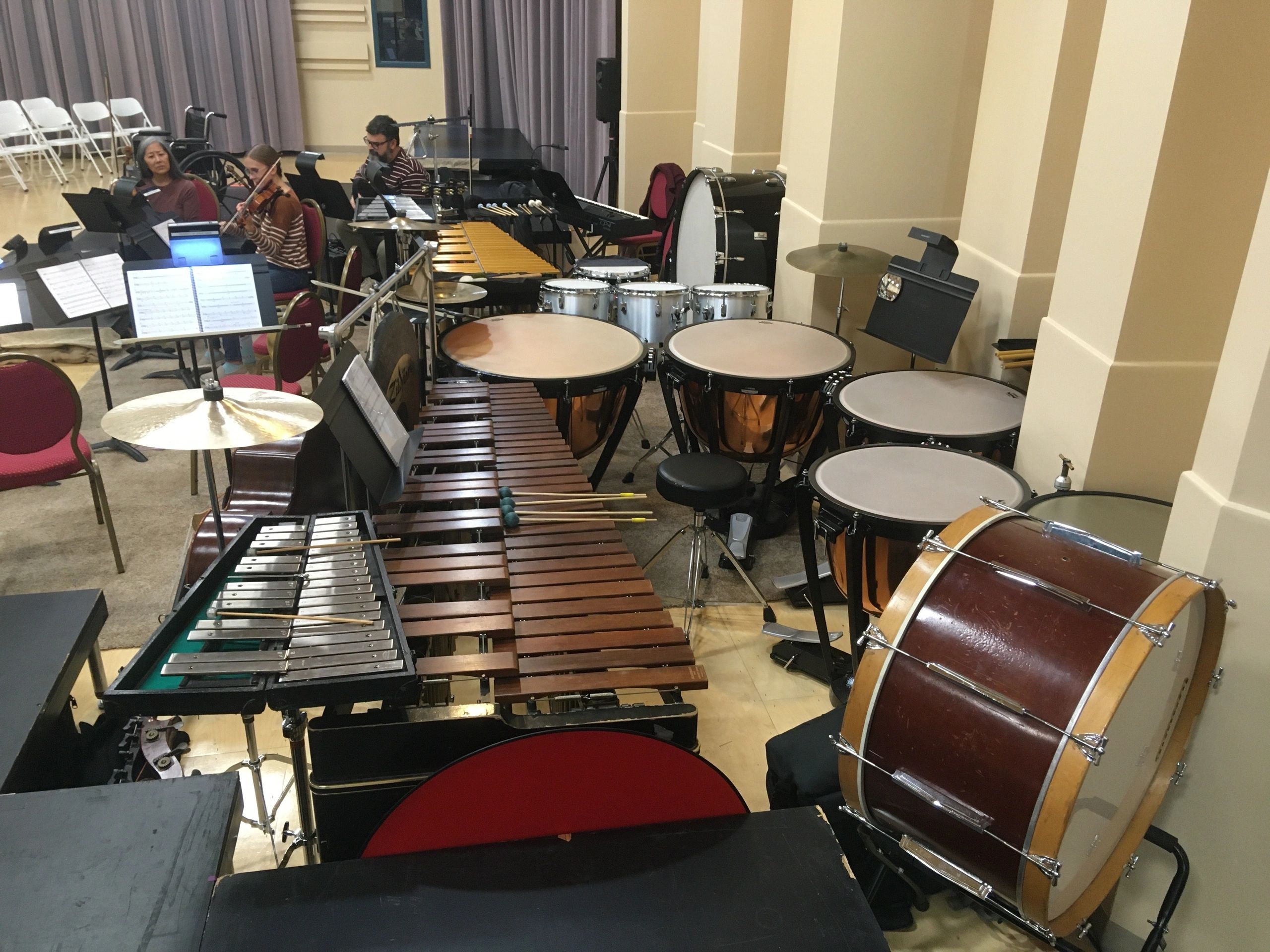 Percussion Equipment List: The Falling & The Rising
