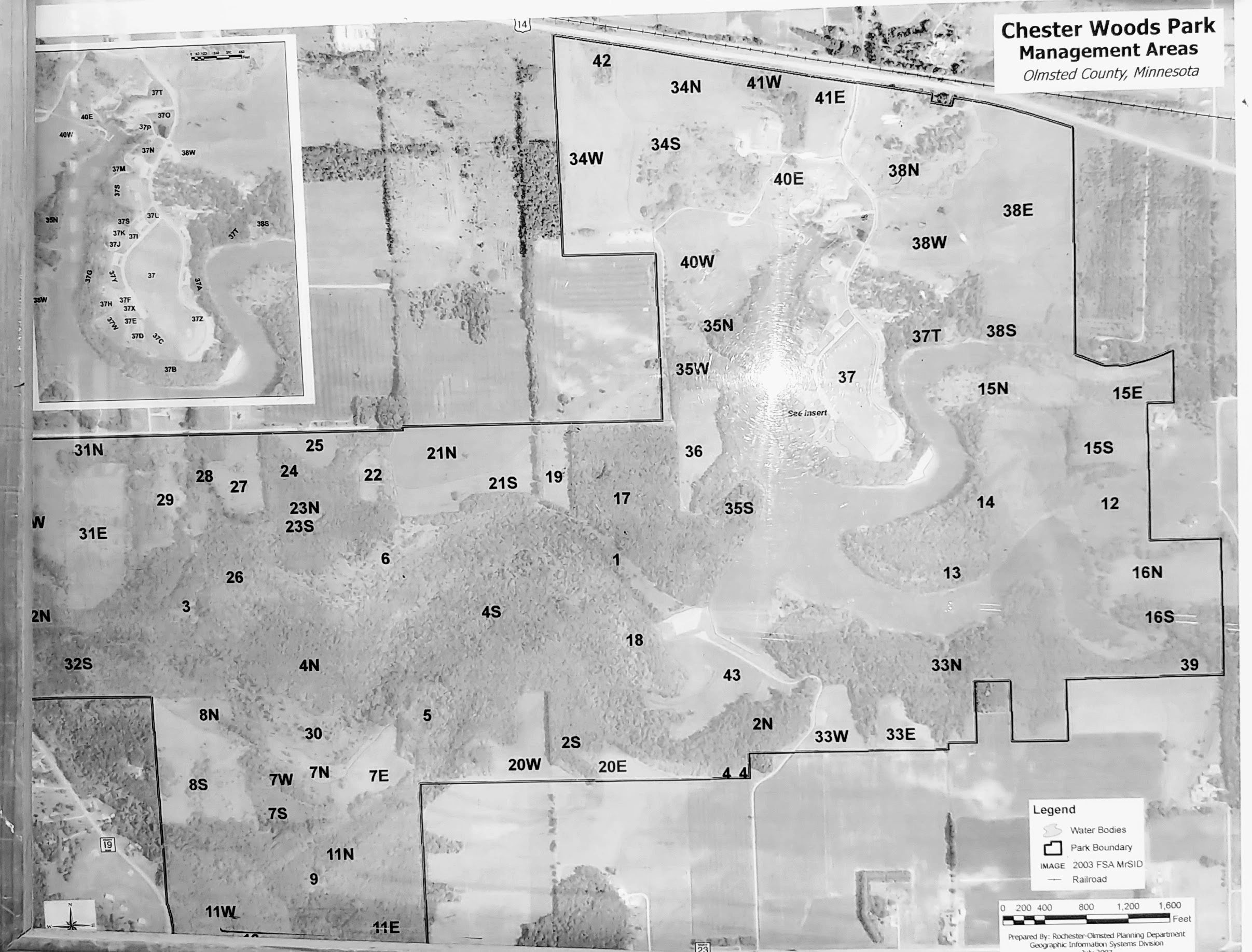 What was Chester Woods Like Before It Became a Park?