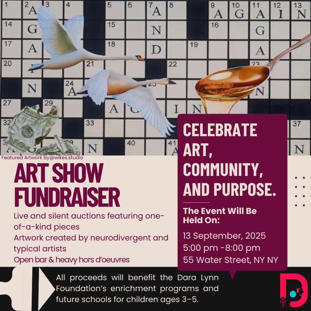 Dara Lynn Foundation's Fall 2025 Art Show Admission