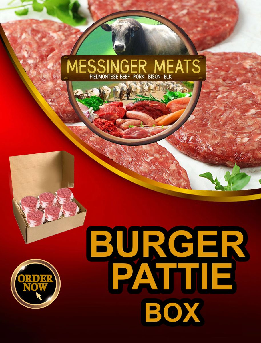 Burger Pattie BOX 10lbs