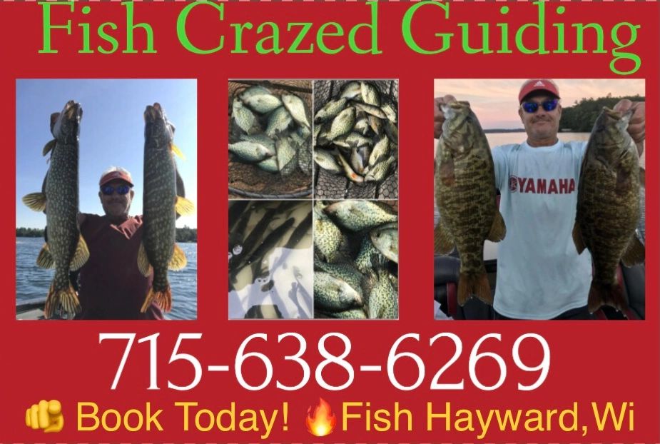 Hayward, Wi - FISH CRAZED GUIDING