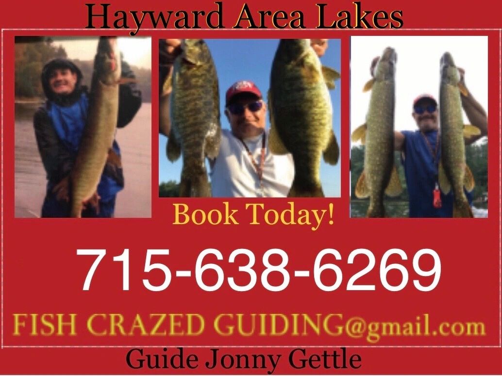 Hayward, Wi - FISH CRAZED GUIDING