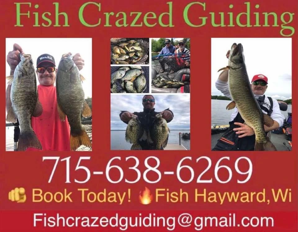 Hayward, Wi - FISH CRAZED GUIDING