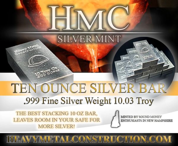 Silver Bars, Gold Coins - Local Silver Mint - Weare, New Hampshire