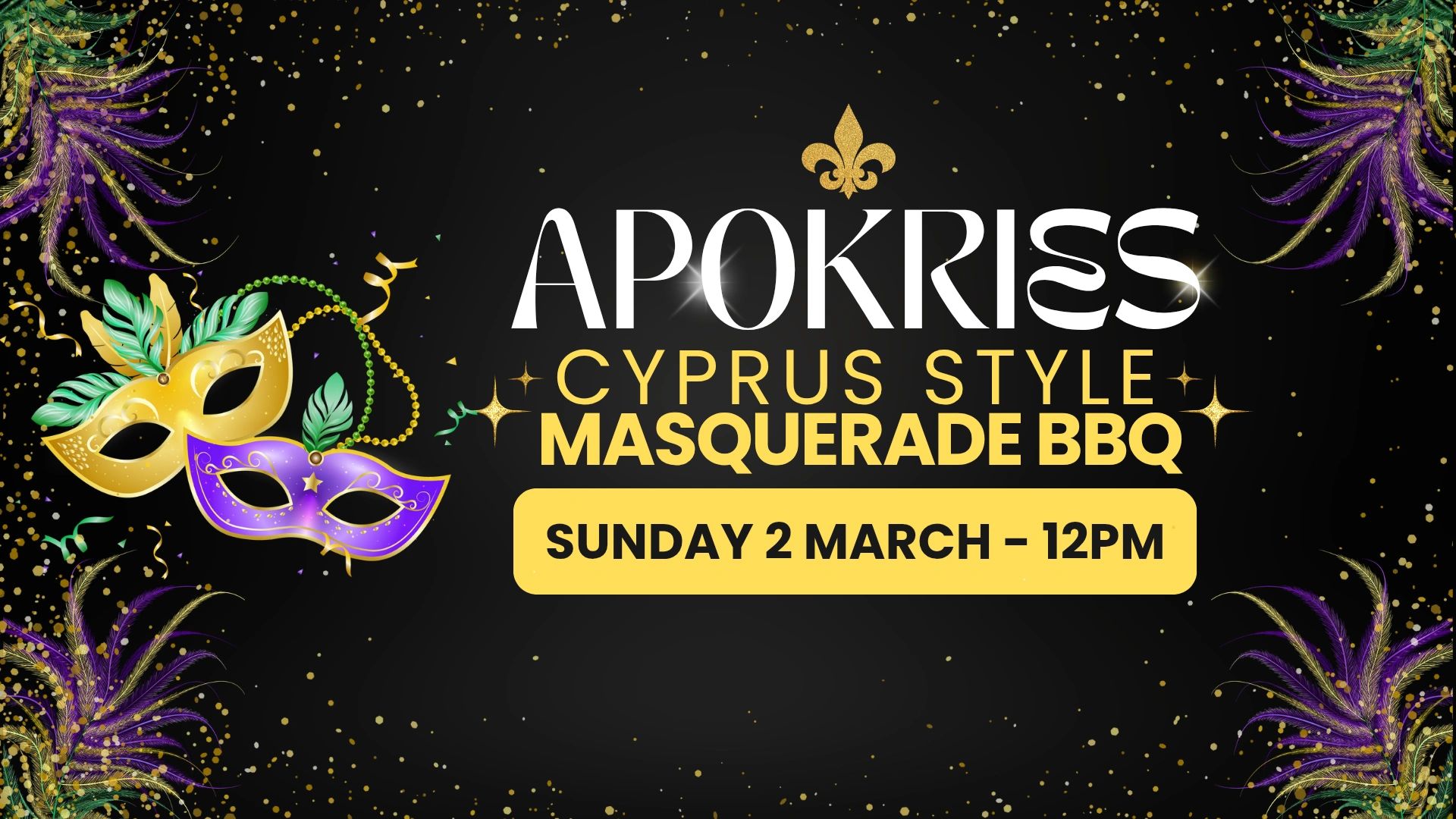 Celebrate 'Apokries' with Cypriot Flavours, Fun, and Festivities