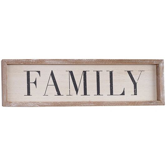 20x5" Family Sign