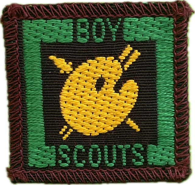 Artist Senior Scout Proficiency Badge Pre 1973