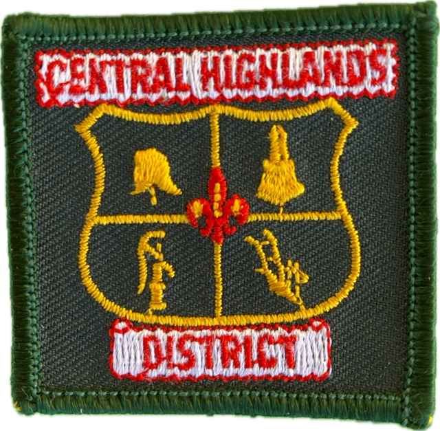 Central Highlands District Scout Badge