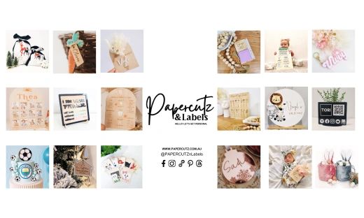 Papercutz & Labels - Laser Cut, Customised Signage