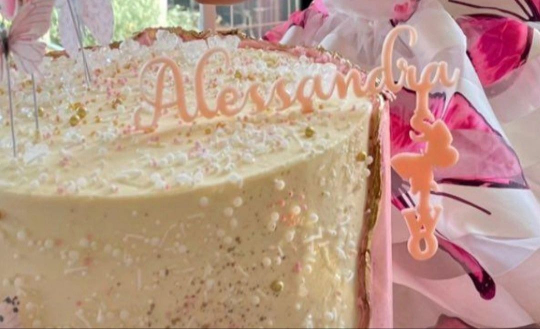 Custom Floating Cake Topper