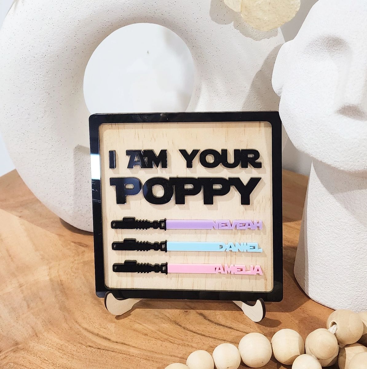 Personalised Family Star Wars Frame