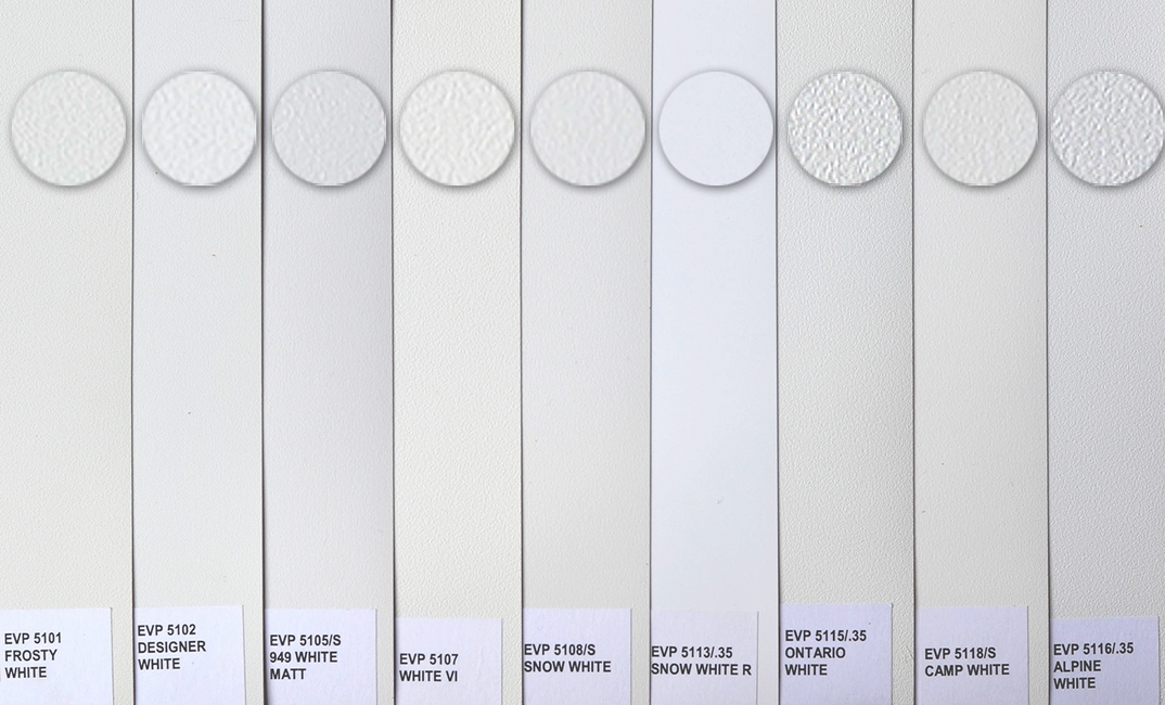 SOLID WHITES | eurovinyl plus