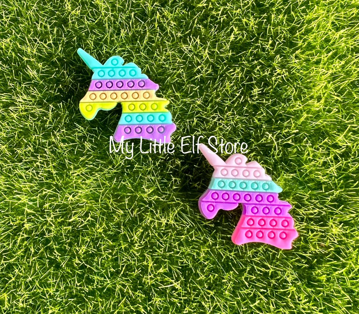 Elf Size Unicorn Fidget Pop It