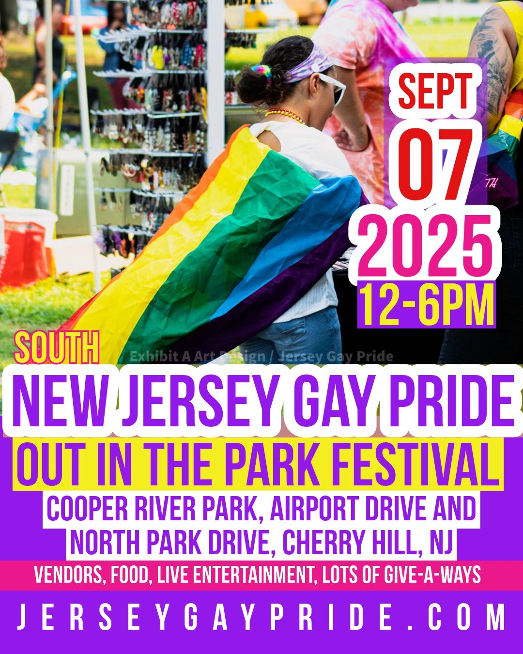 Save the Date - Jersey Gay Pride Festival 2025