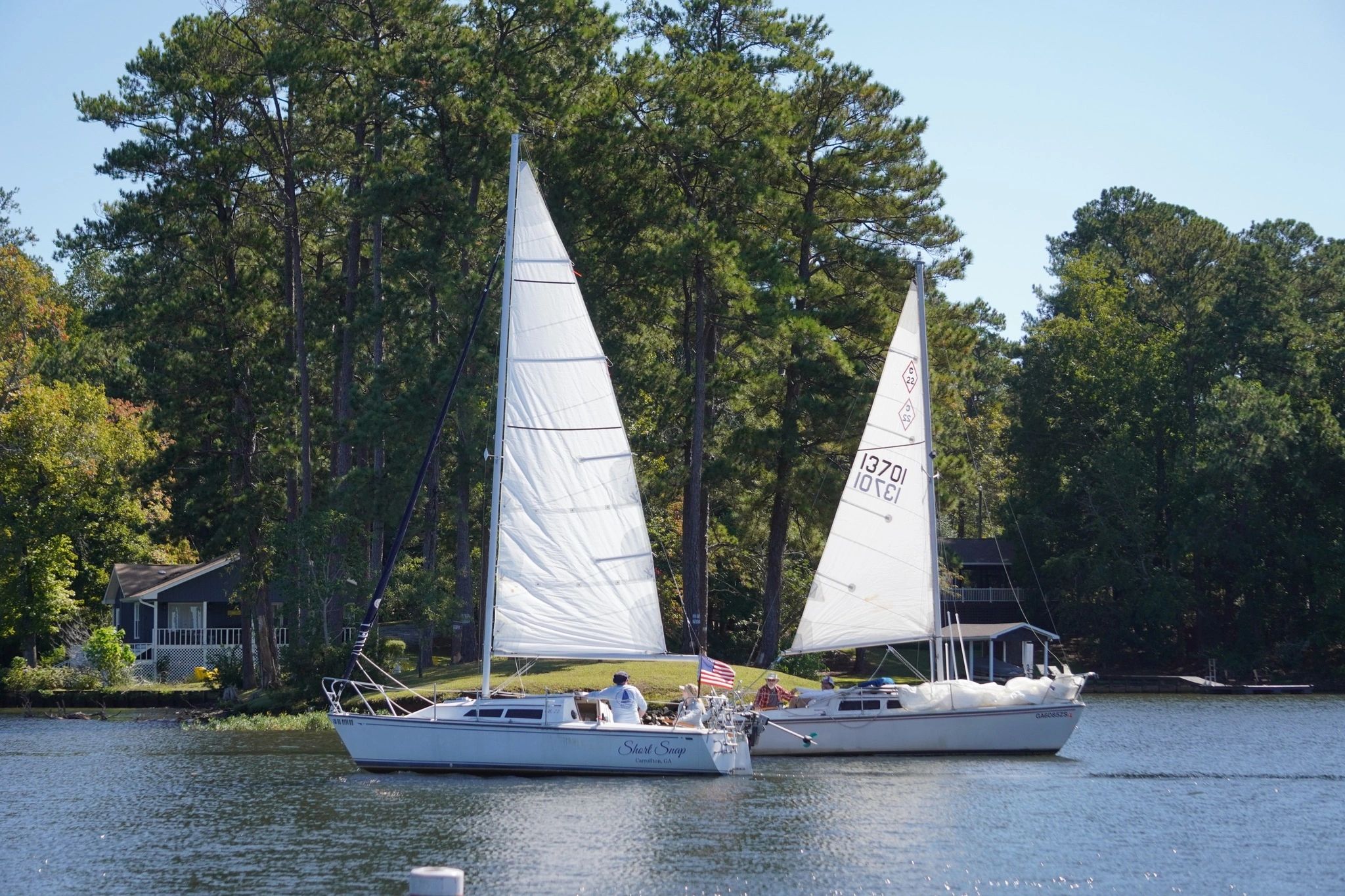 Learn to Sail with Expert Instructors at Chattahoochee Sailing Club