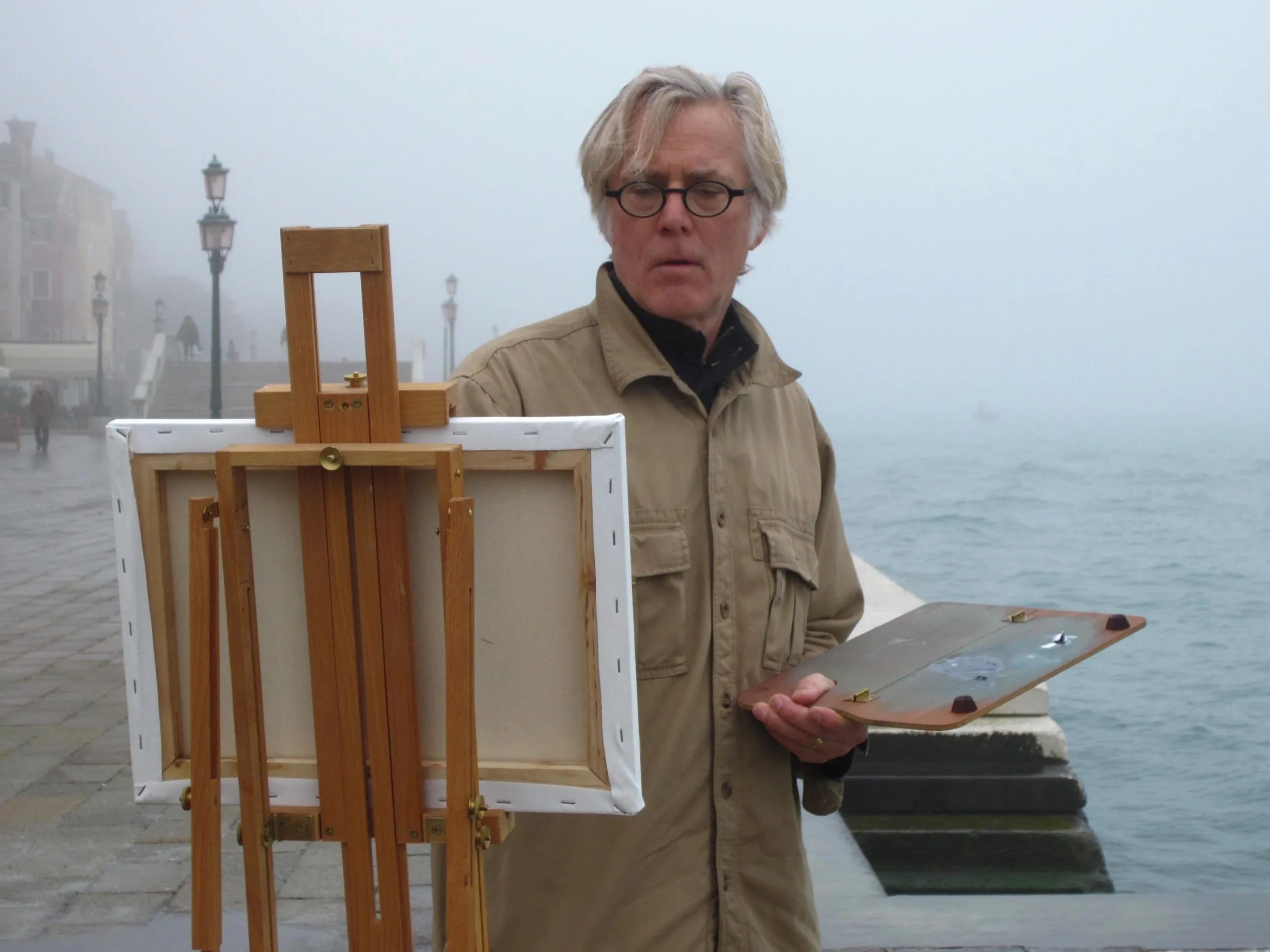 Stephen Poling inspired painting