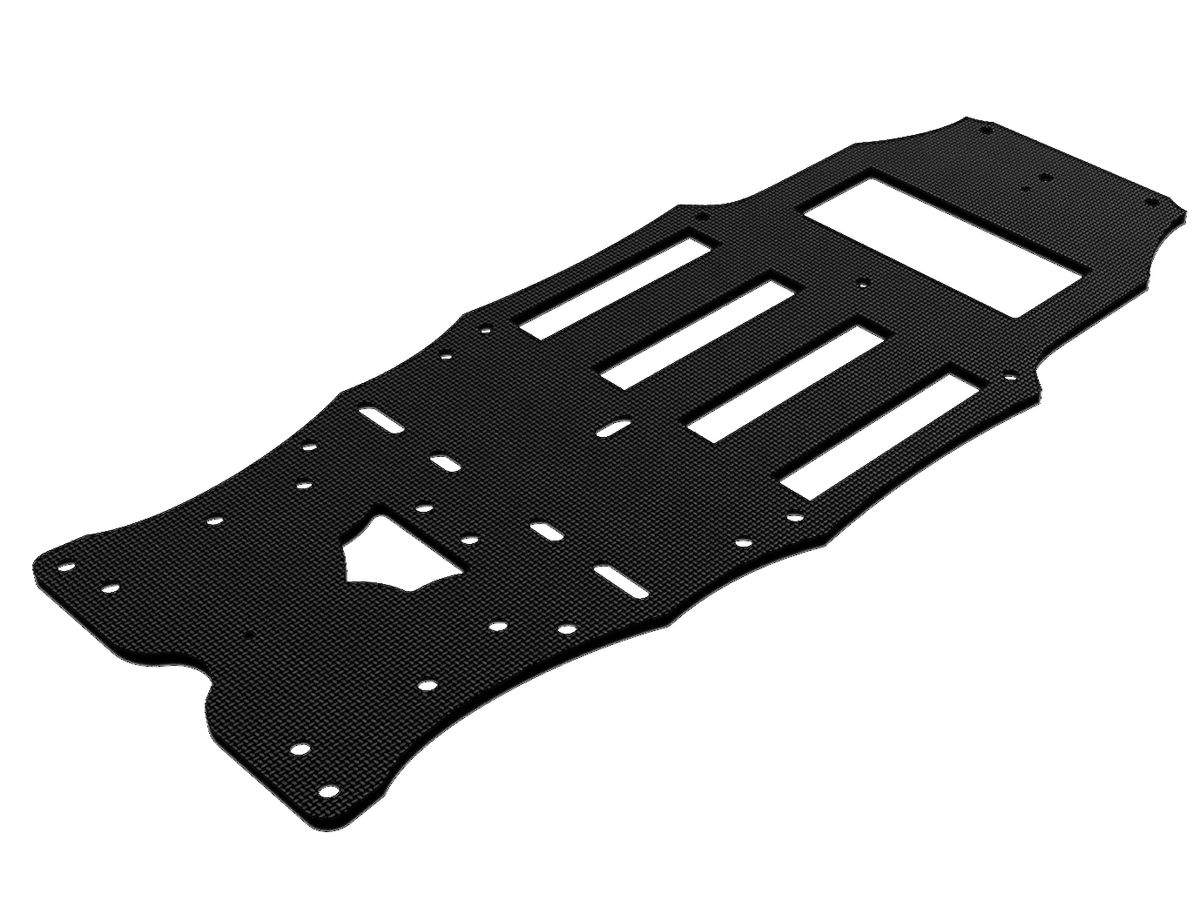 BattCave JOK3R Mini Black GRP Chassis JKR-001, JKR-001-R