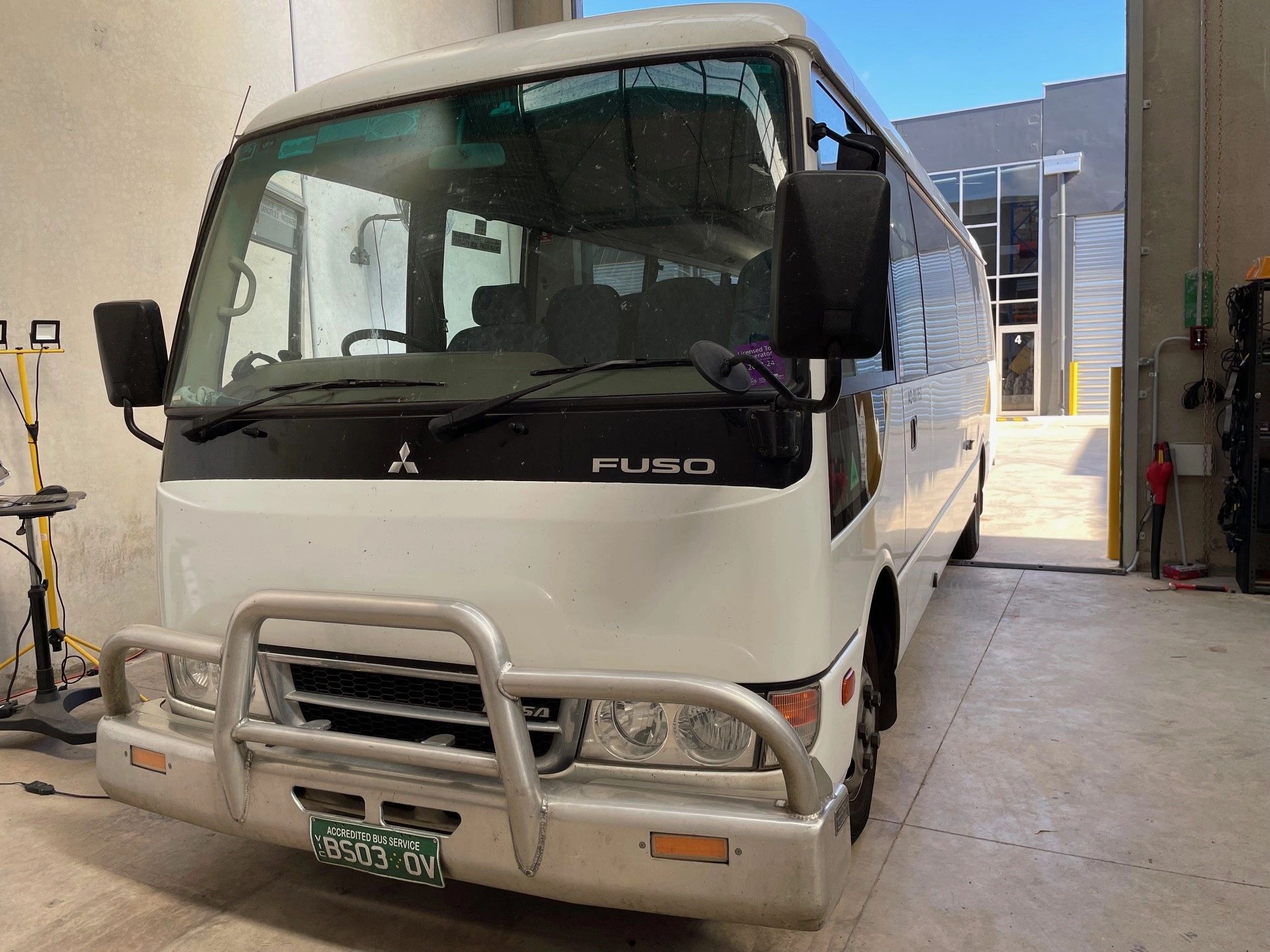 Mitsubishi Rosa Engine Tuning