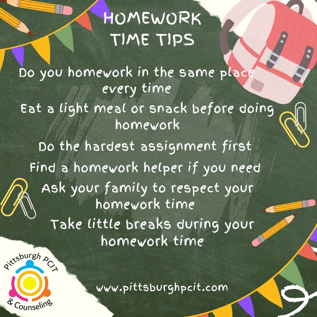 Helping Your Child Build Healthy Homework Habits