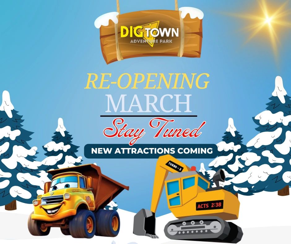 Construction Themed Adventure Park - Dig Town