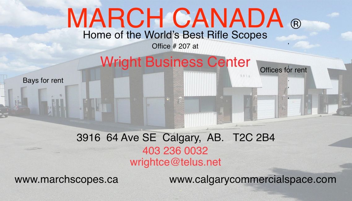 Marchscopes Canada - March Scopes, Scopes, Rifle Scopes