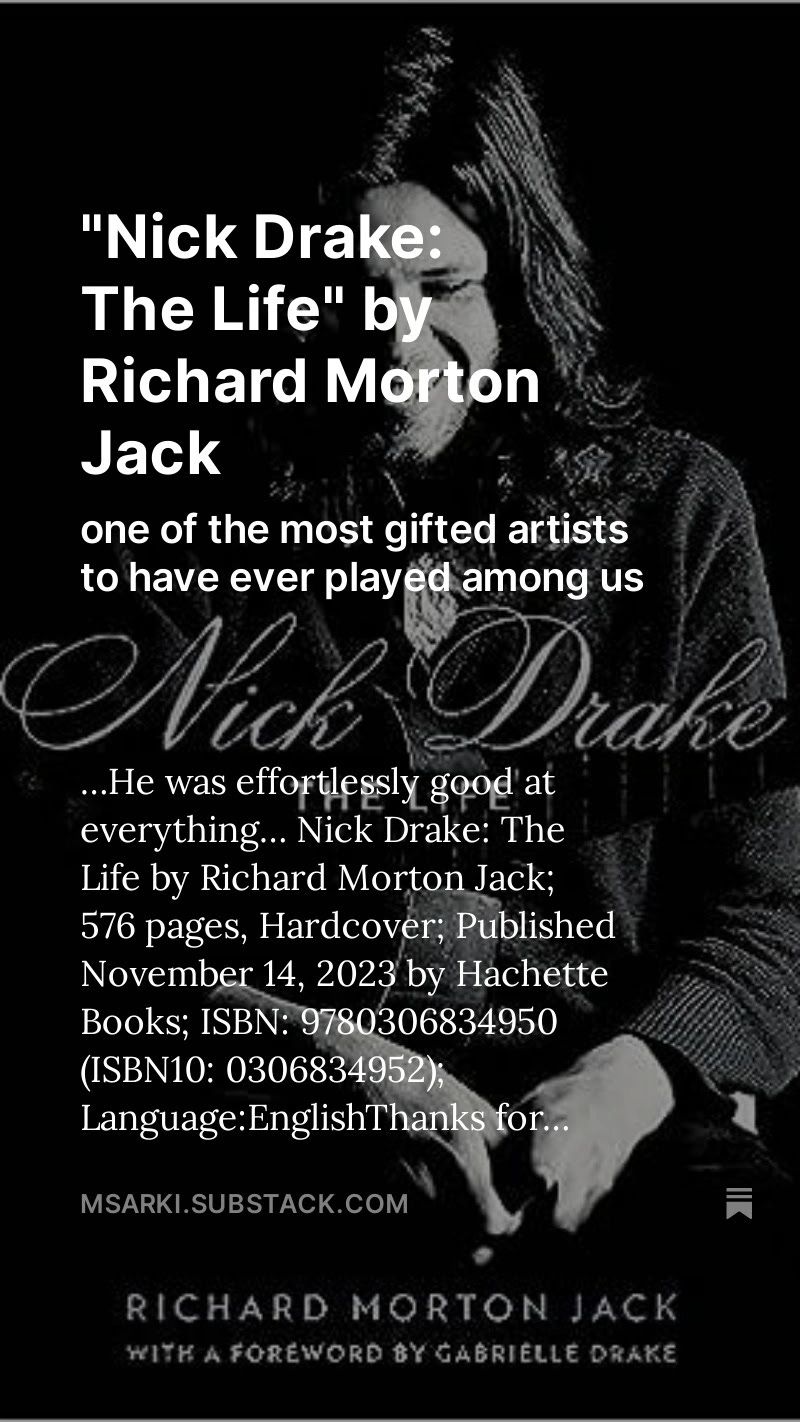 Gabrielle Et Nick Drake All My Trials (trad.) Cover. Arr. Nick And