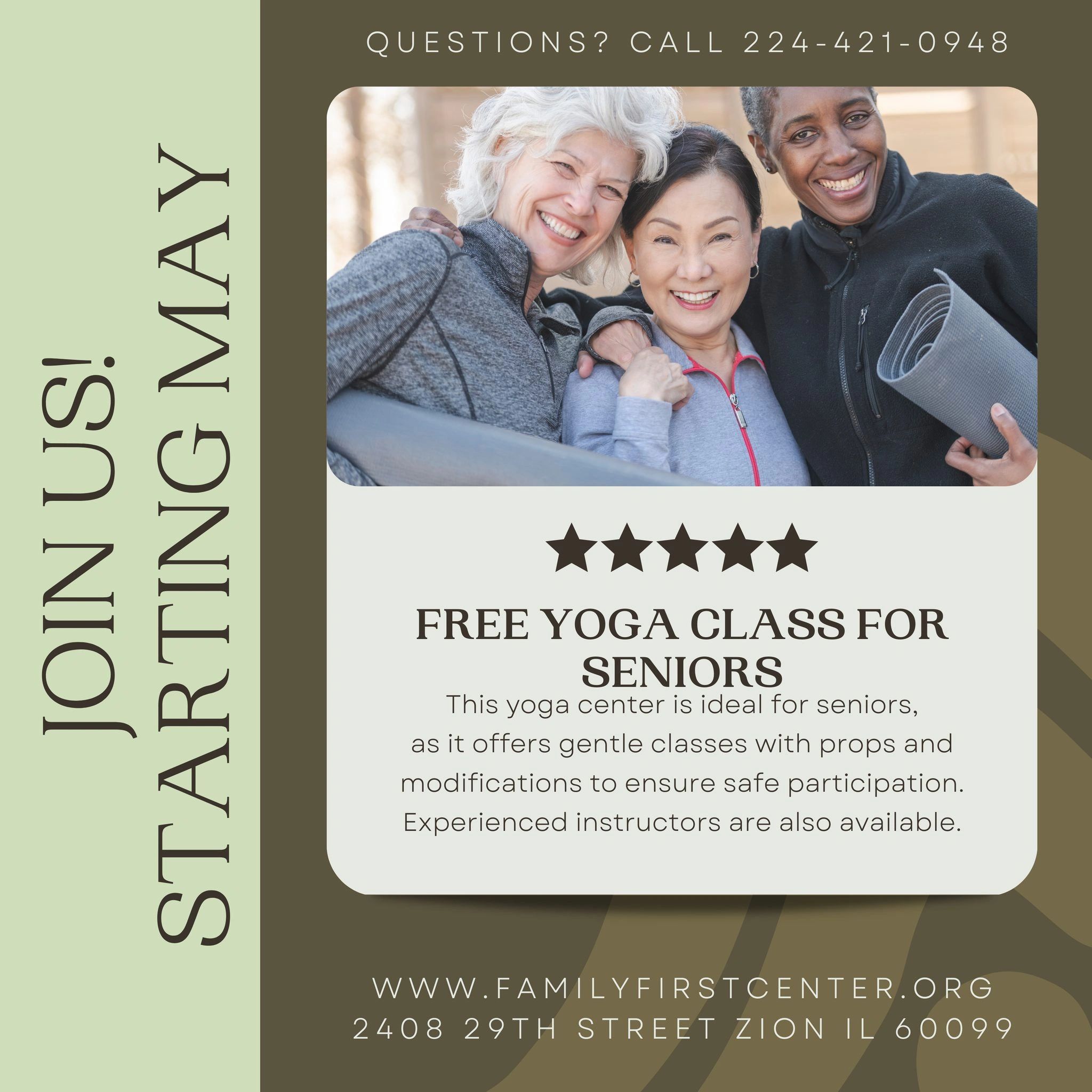 Family First Center of Lake County - Senior Program, Senior Activities ...