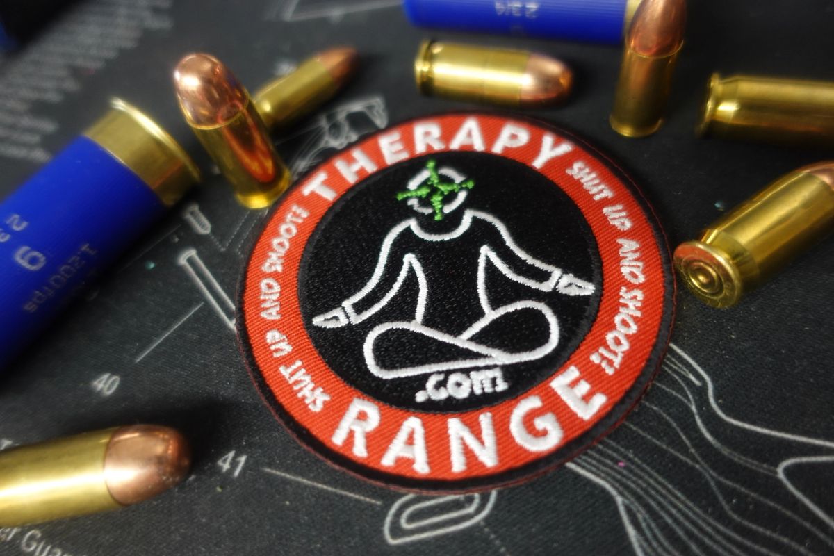 3" Round #TherapyRange Hook and loop Morale patch