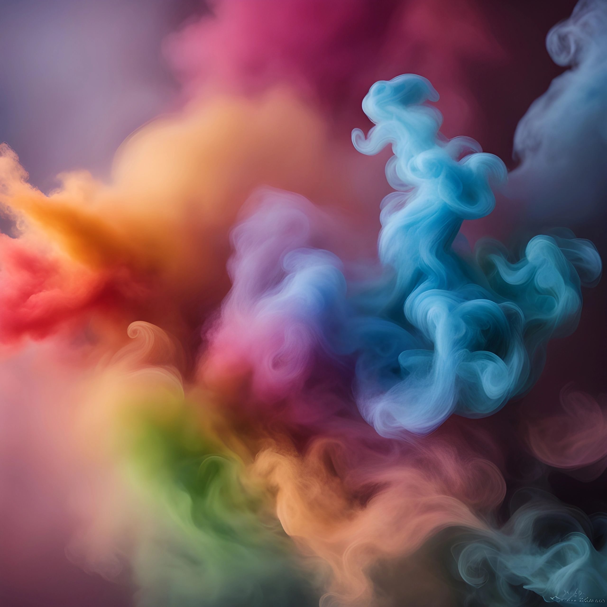 Coloured Smoke for Aircraft - Tinted Skies