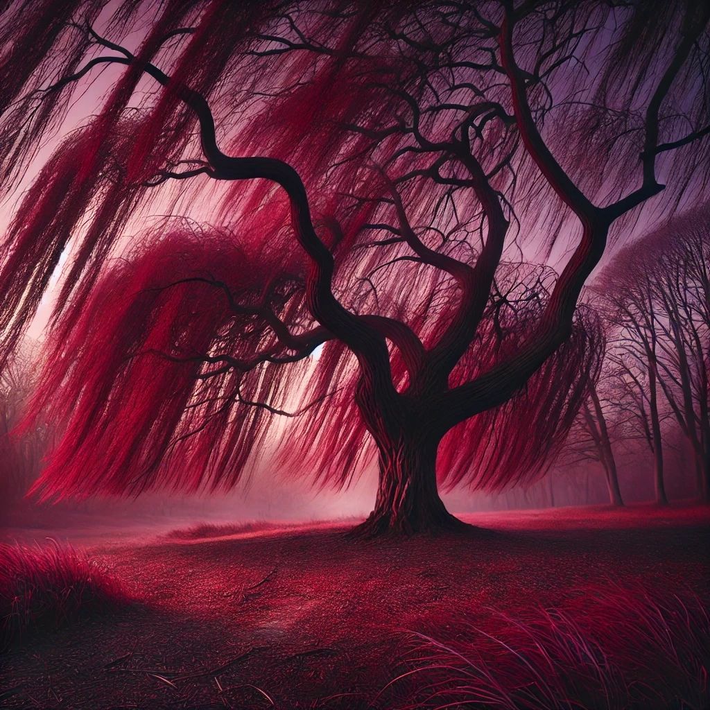 Dancing Owls Willow Tree