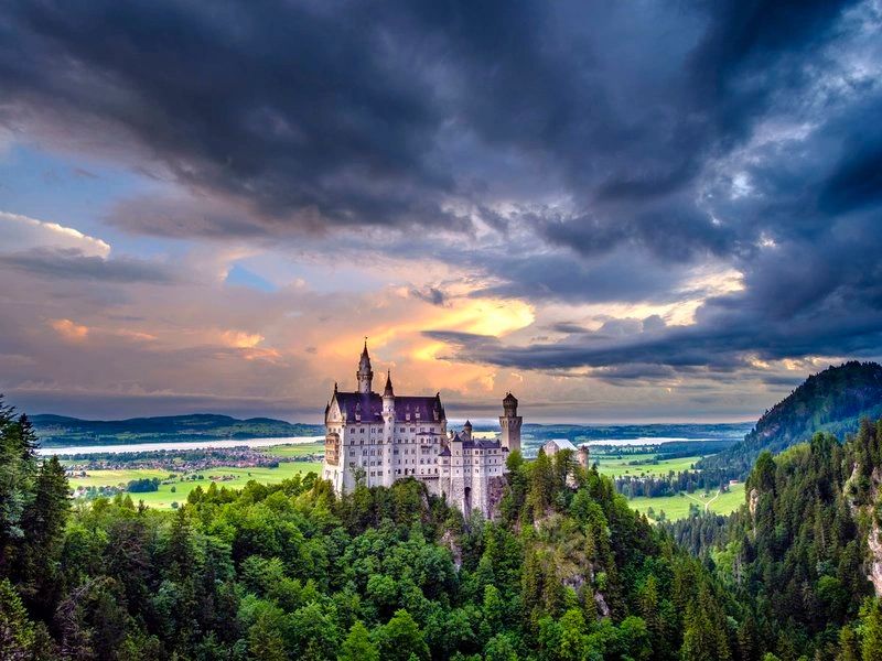 The Real-Life Castle That Inspired Disney's Cinderella Castle