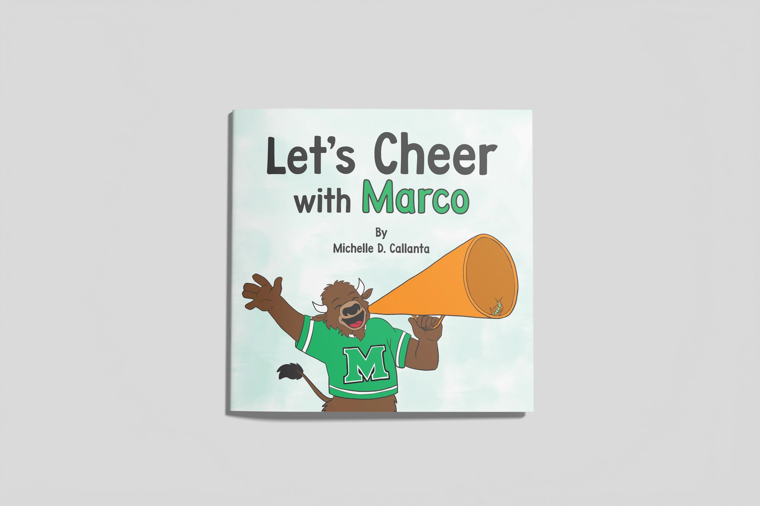 Let’s Cheer with Marco | Marshall University Children’s Book