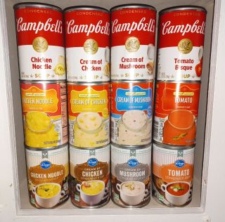 Condensed Soup Battle: Campbell's vs. store brands