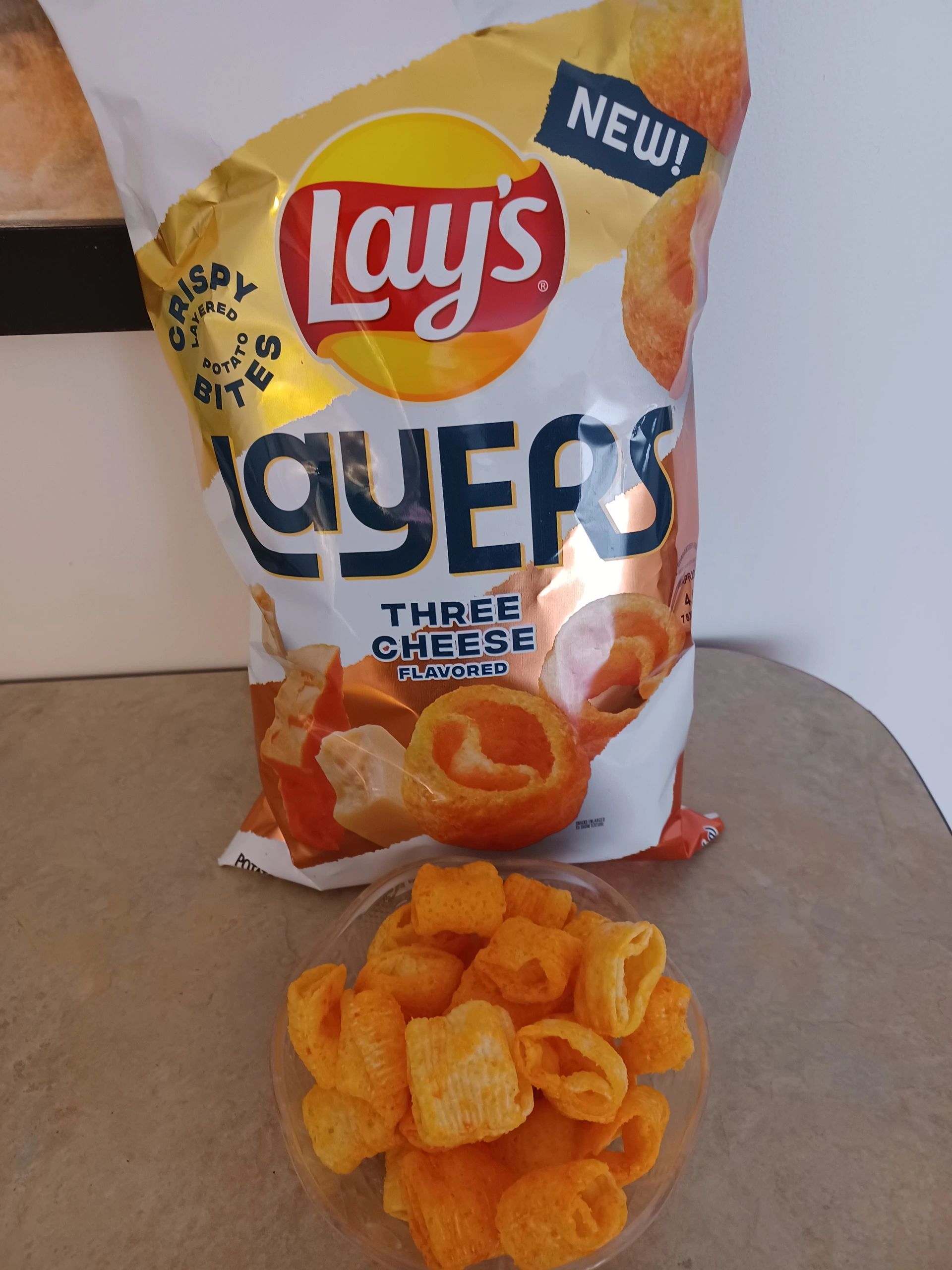 Lay's Layers Three Cheese Chips - a party in your mouth