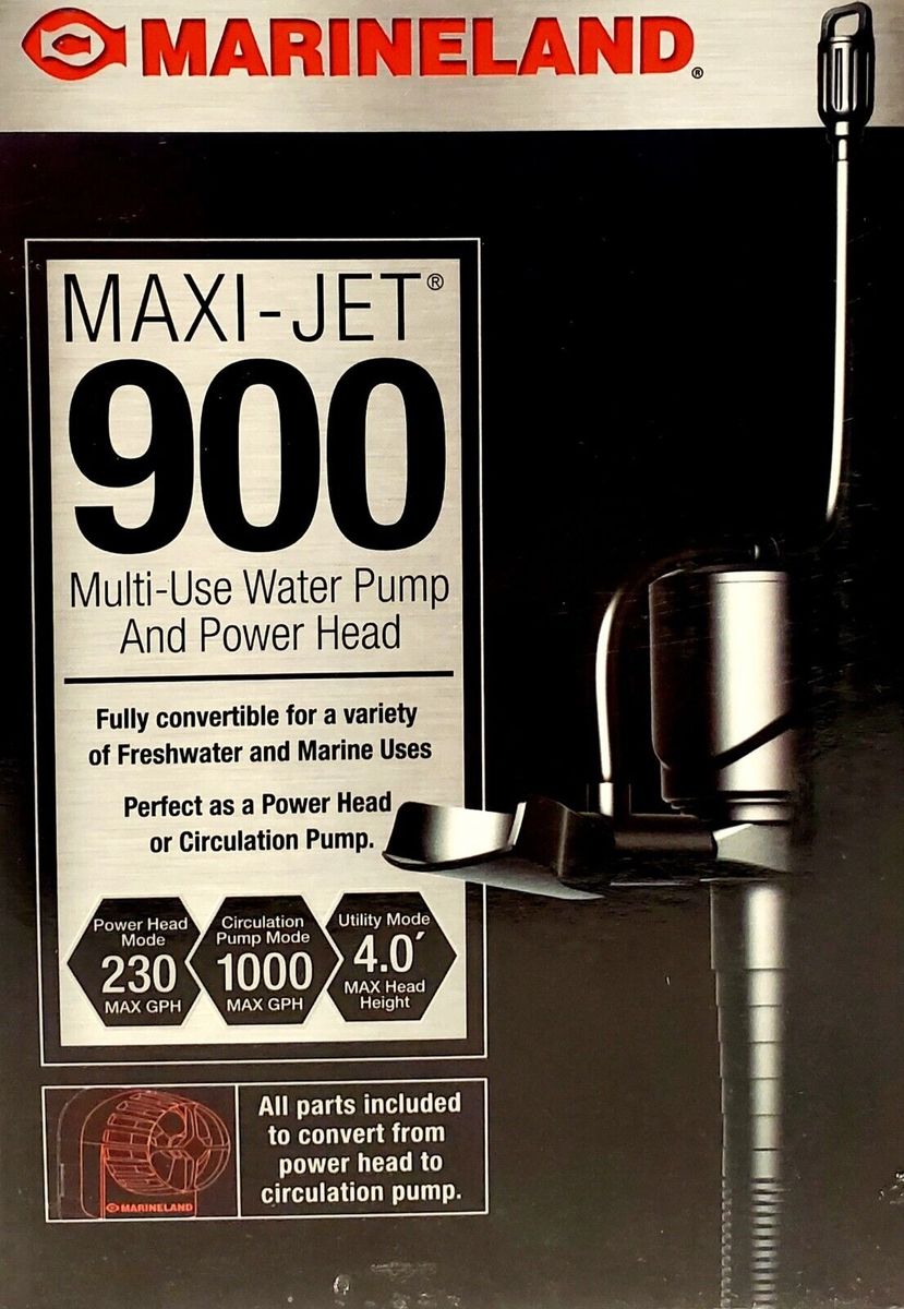 Marineland Aquaria Maxi Jet 900 Pro Powerhead Water Pump 230/1000 GPH