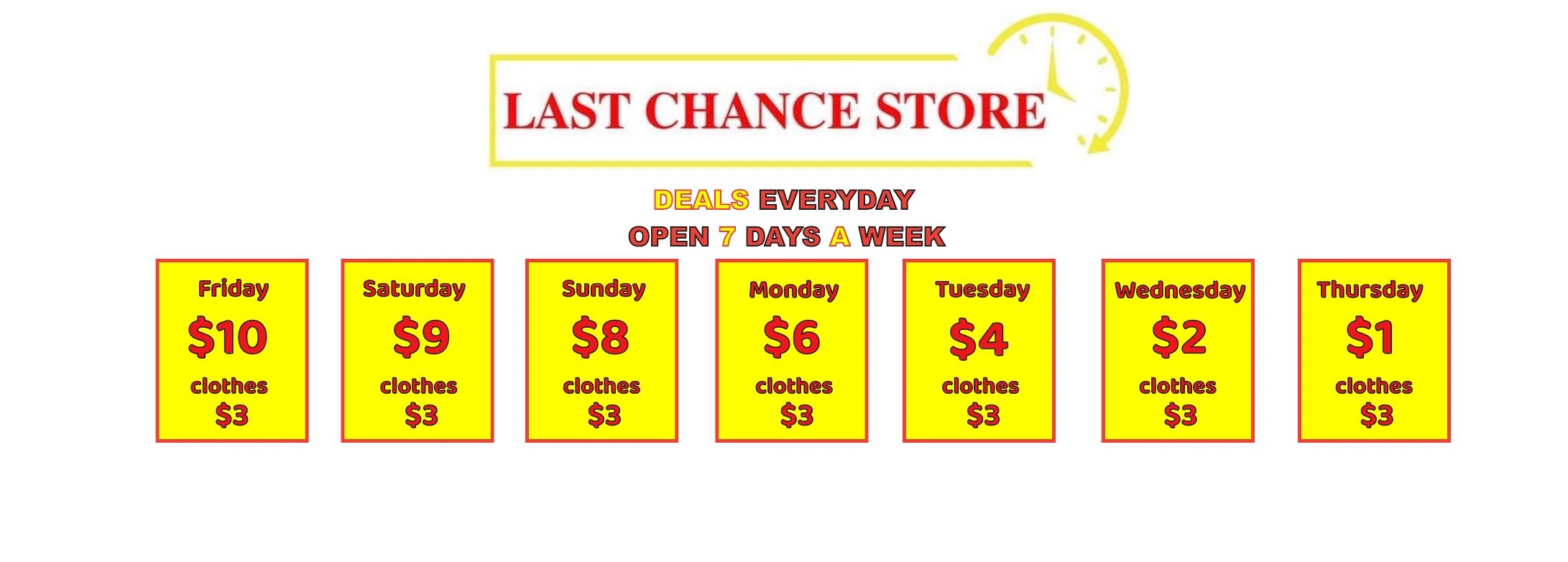 Last Chance Store