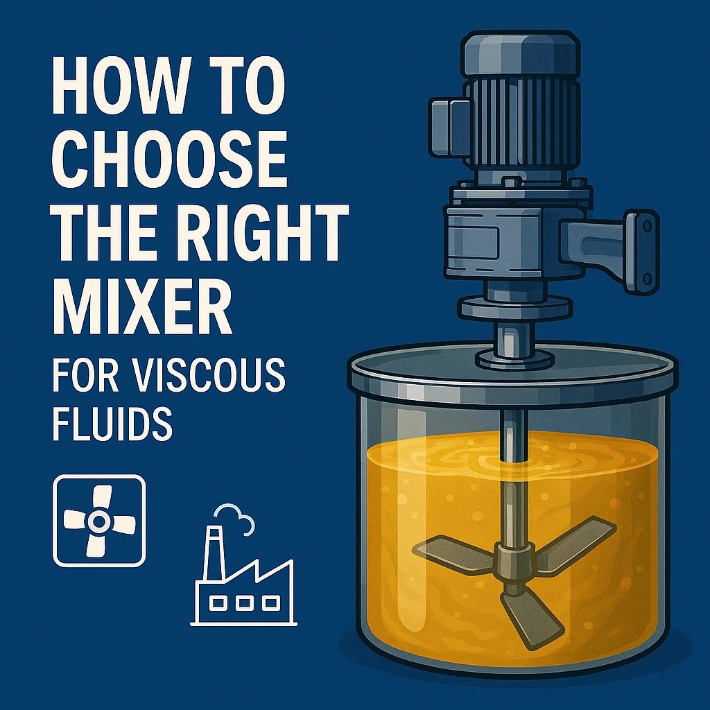 How to Choose the Right Mixer for Viscous Fluids
